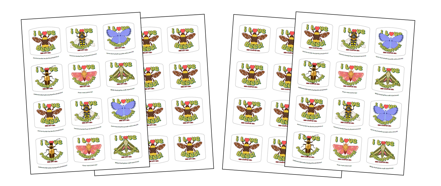Printable Stickers for Outreach - Bee City USA